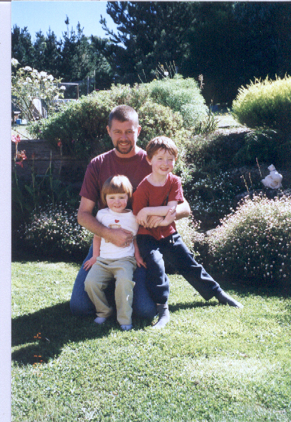 Eric, Rhys and Caitlin (April 2002)