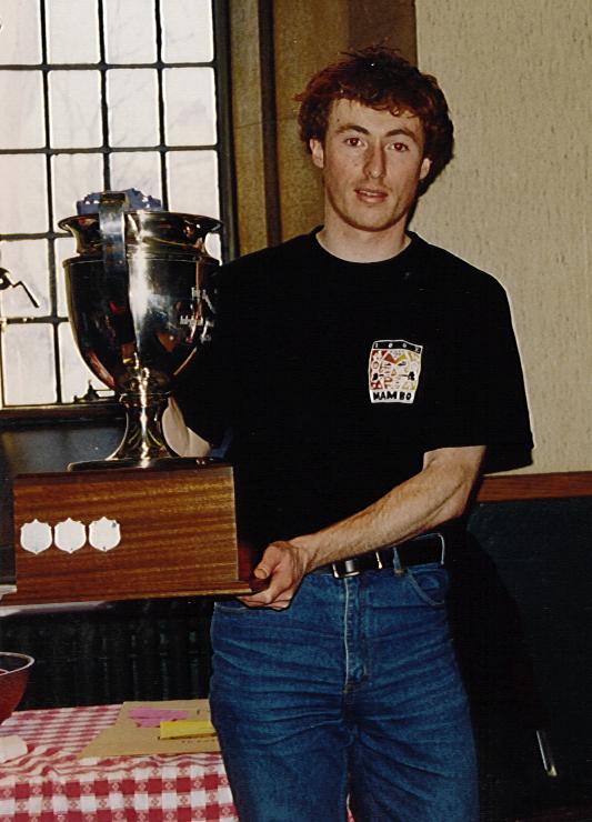 Rhys fitted in there! (Hart House triathlon Feb 97)